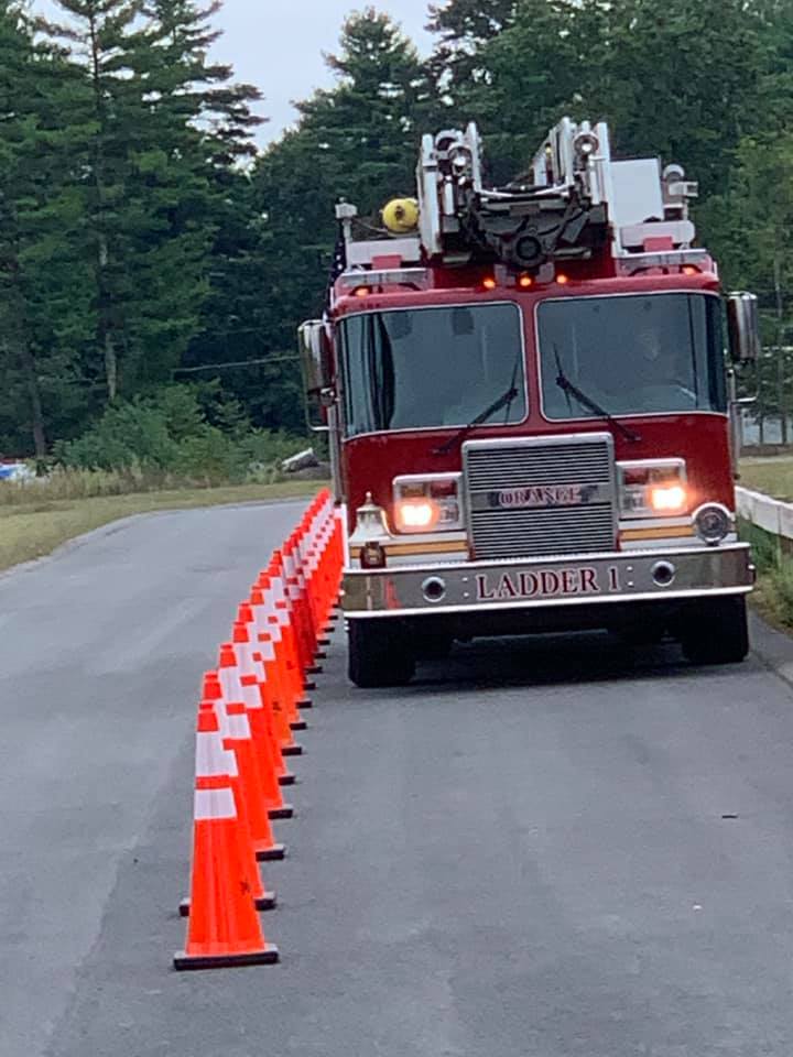 Orange Fire Rescue Conducts Obstacle Course Training - Franklin County Now