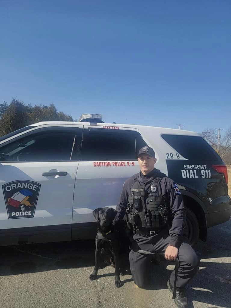 K-9 Officer Swoop Joins Orange Police Department - Franklin County Now