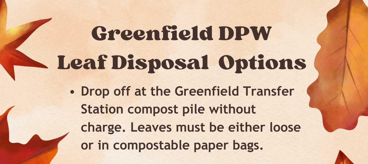 DPW shares leaf disposal options - Franklin County Now