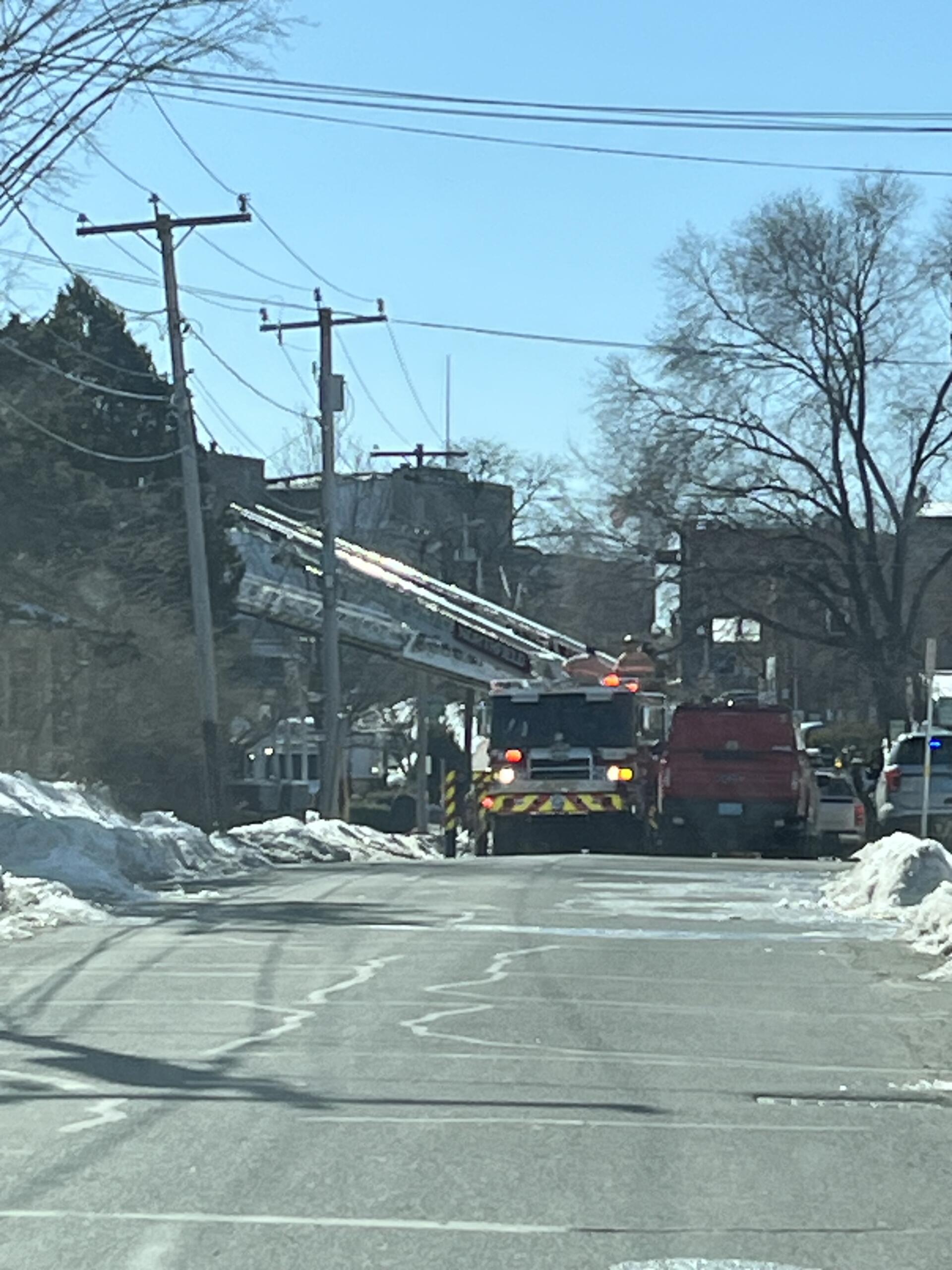 2nd alarm fire on School Street | 98.3 FM WHAI