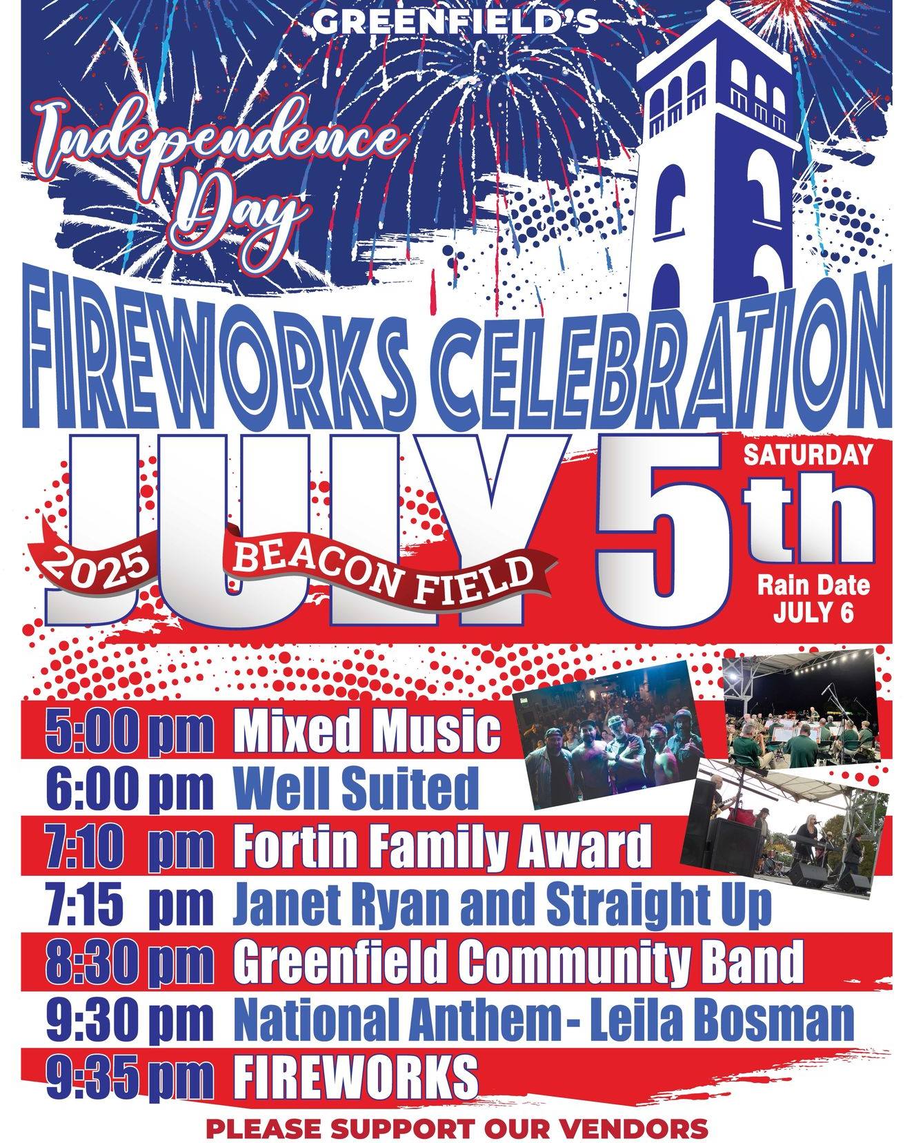 Two chances to watch fireworks in Greenfield - Franklin County Now